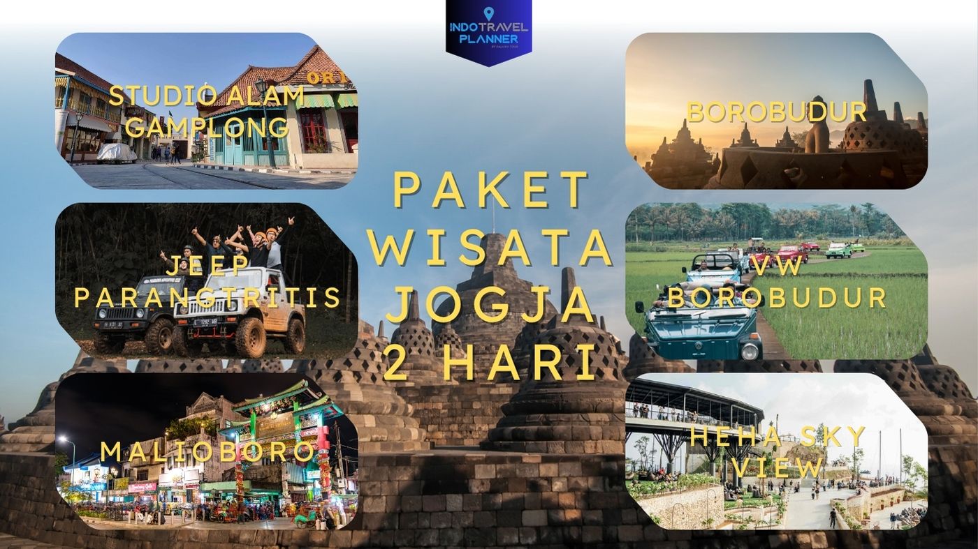 Paket Wisata Jogja 2 Hari: Studio Alam Gamplong, Jeep Parangtritis ...